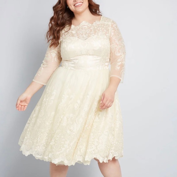 Modcloth | Dresses | Modcloth Wedding Dress | Poshmark